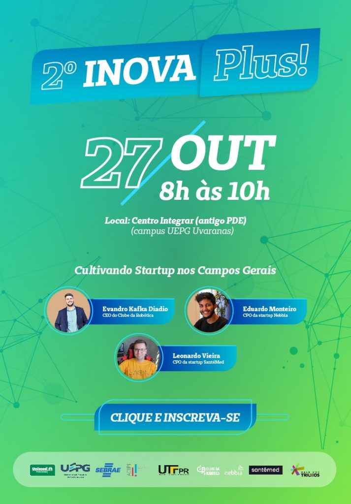 Agipi-UEPG e parceiros promovem segunda edição do InovaPlus ...